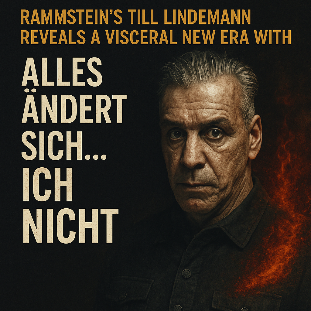 Rammstein’s Till Lindemann Reveals a Visceral New Era With “Alles ...